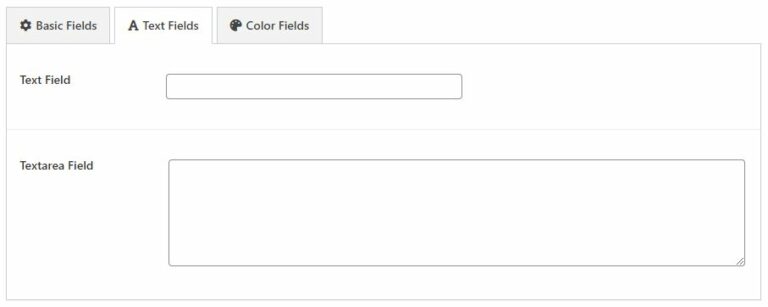 New Beta Test: The Tabbed Field | Redux
